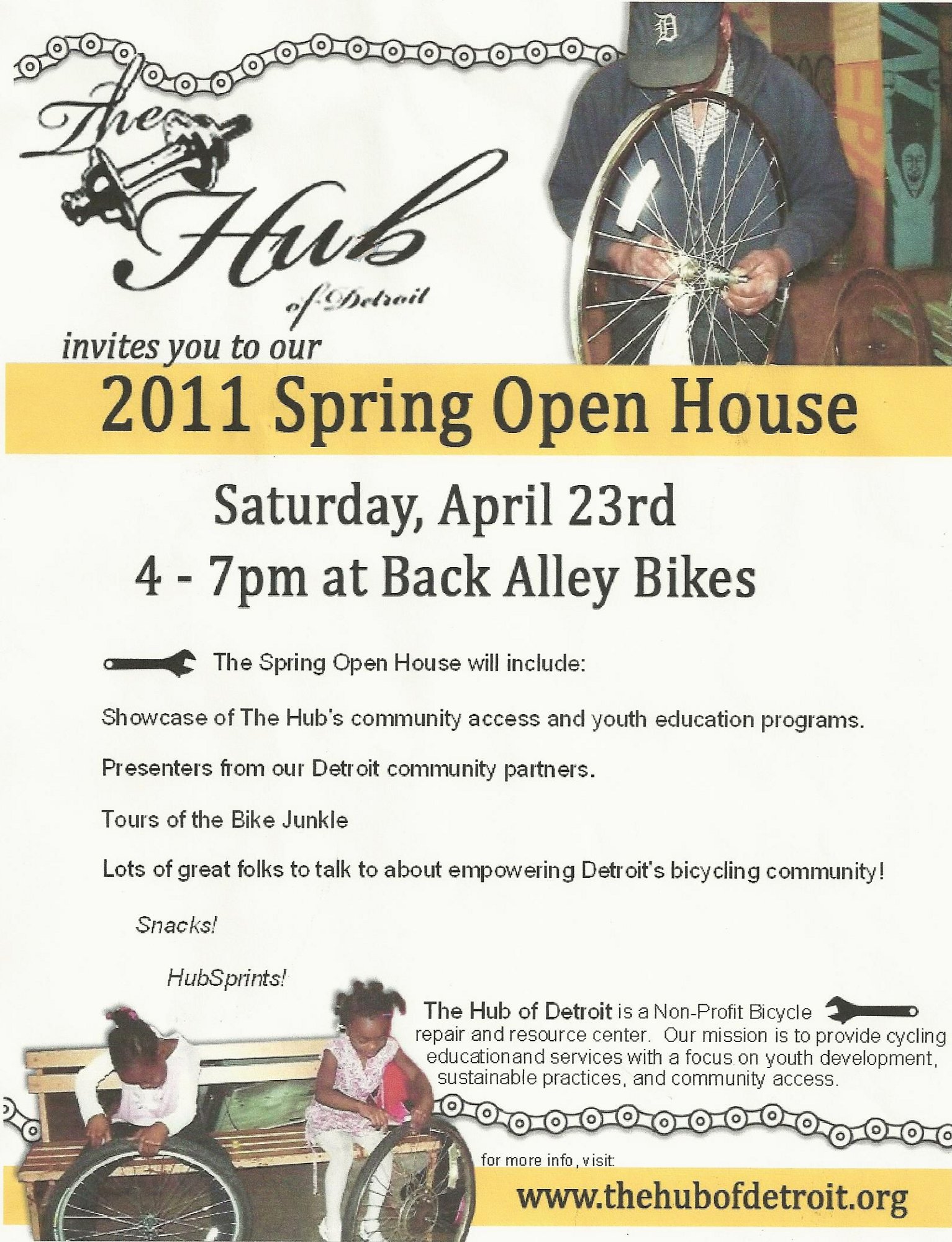 Open House April 23rd!